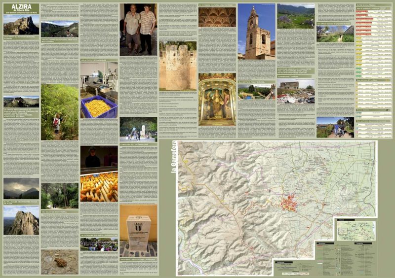 Mapa del término municipal de Alzira - El Tossal Cartografies