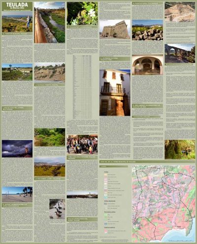 Mapa del término municipal de Teulada - El Tossal Cartografies